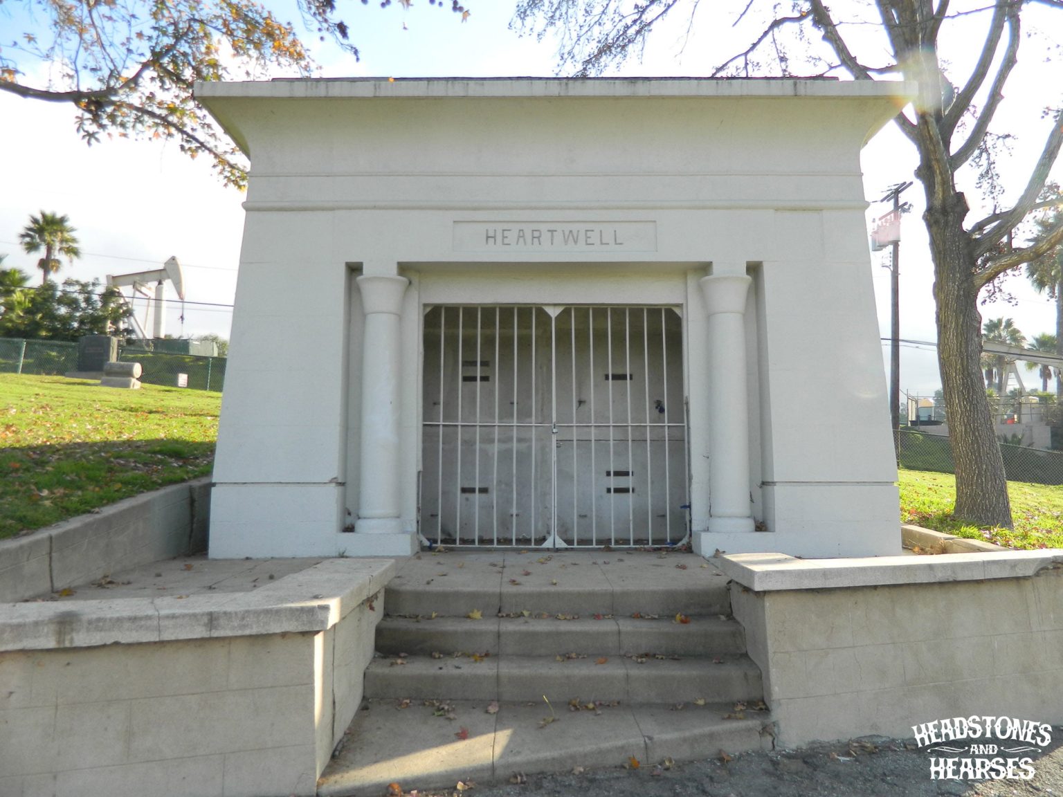 Long Beach Municipal Cemetery – Headstones and Hearses